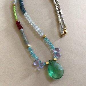 Hand Crafted | Jewelry | New Sundance Charm Gemstone Necklace | Poshmark